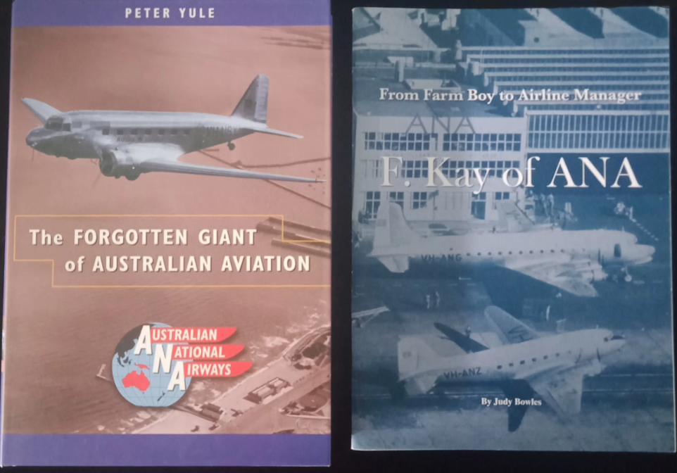 Forgotten Giant of Australian Aviation / F. Kay of ANA (Pair ...