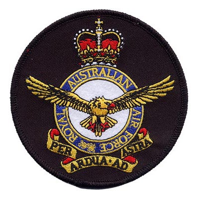 RAAF Crest Embroidered Patch | Moorabbin Air Museum