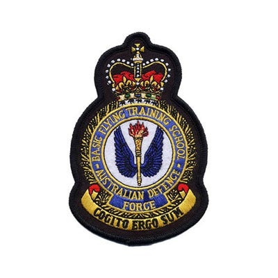 RAAF Crest Basic Flying Training School Embroidered Patch | Moorabbin ...
