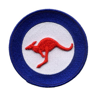 3D Royal Australian Air Force Roundel Embroidered Patch | Moorabbin Air ...