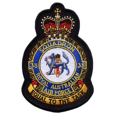 RAAF Crest 38 Sqn Patch | Moorabbin Air Museum