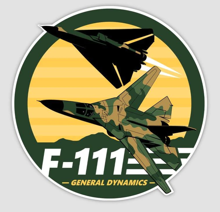General Dynamics F-111 Sticker | Moorabbin Air Museum